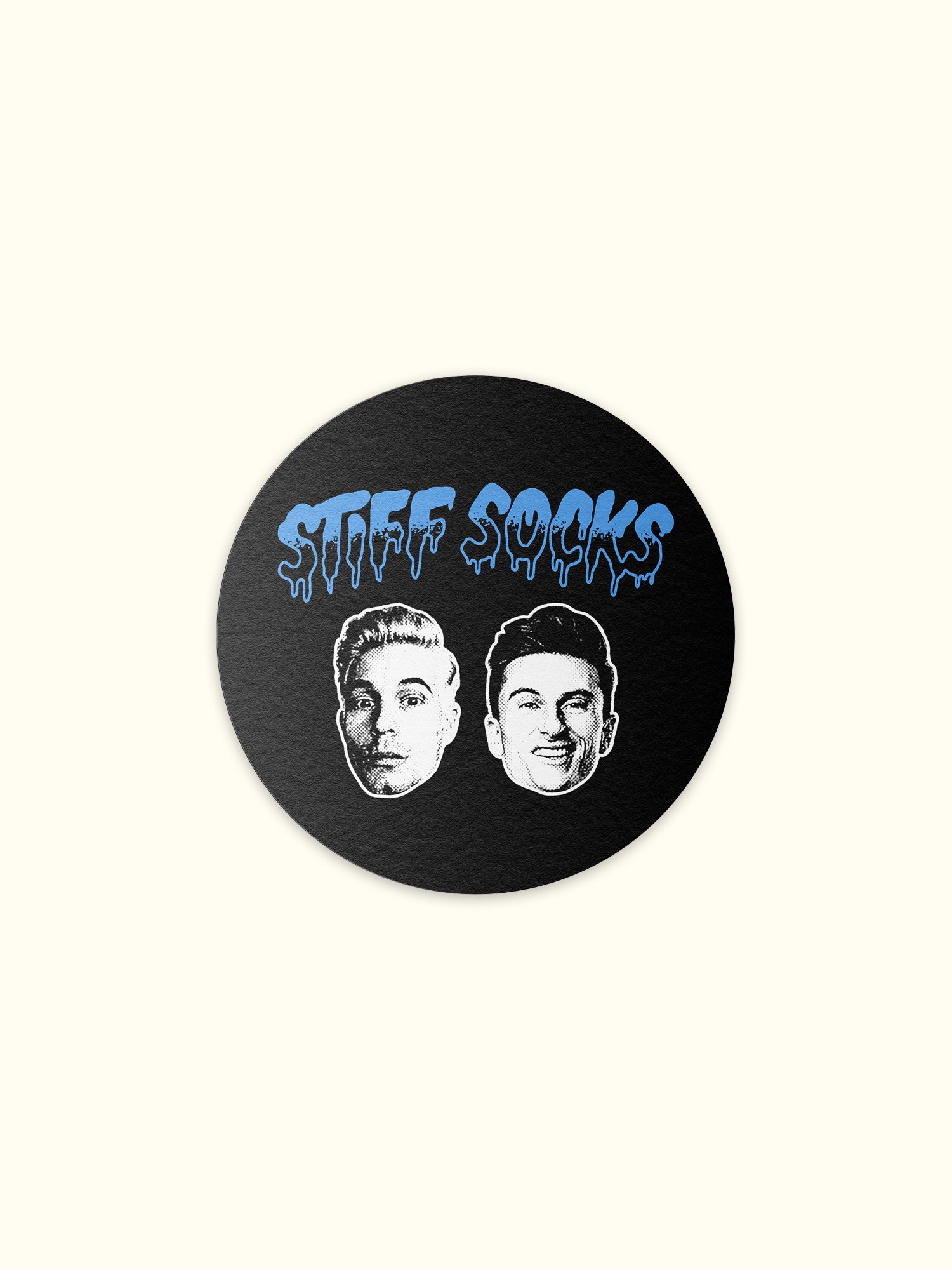 Stiff Socks Drip Logo 3" Face Sticker – Stiff Socks Podcast